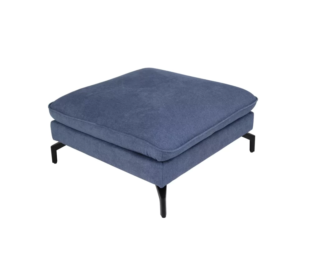 Lavard Pouf Blue - Furniture Story Online Store