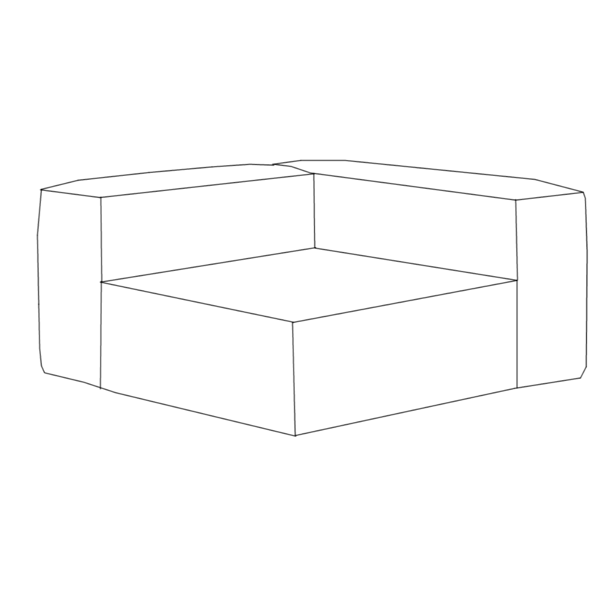 Moved XL Corner Seat Module Right Arm Rest - Furniture Story Online Store