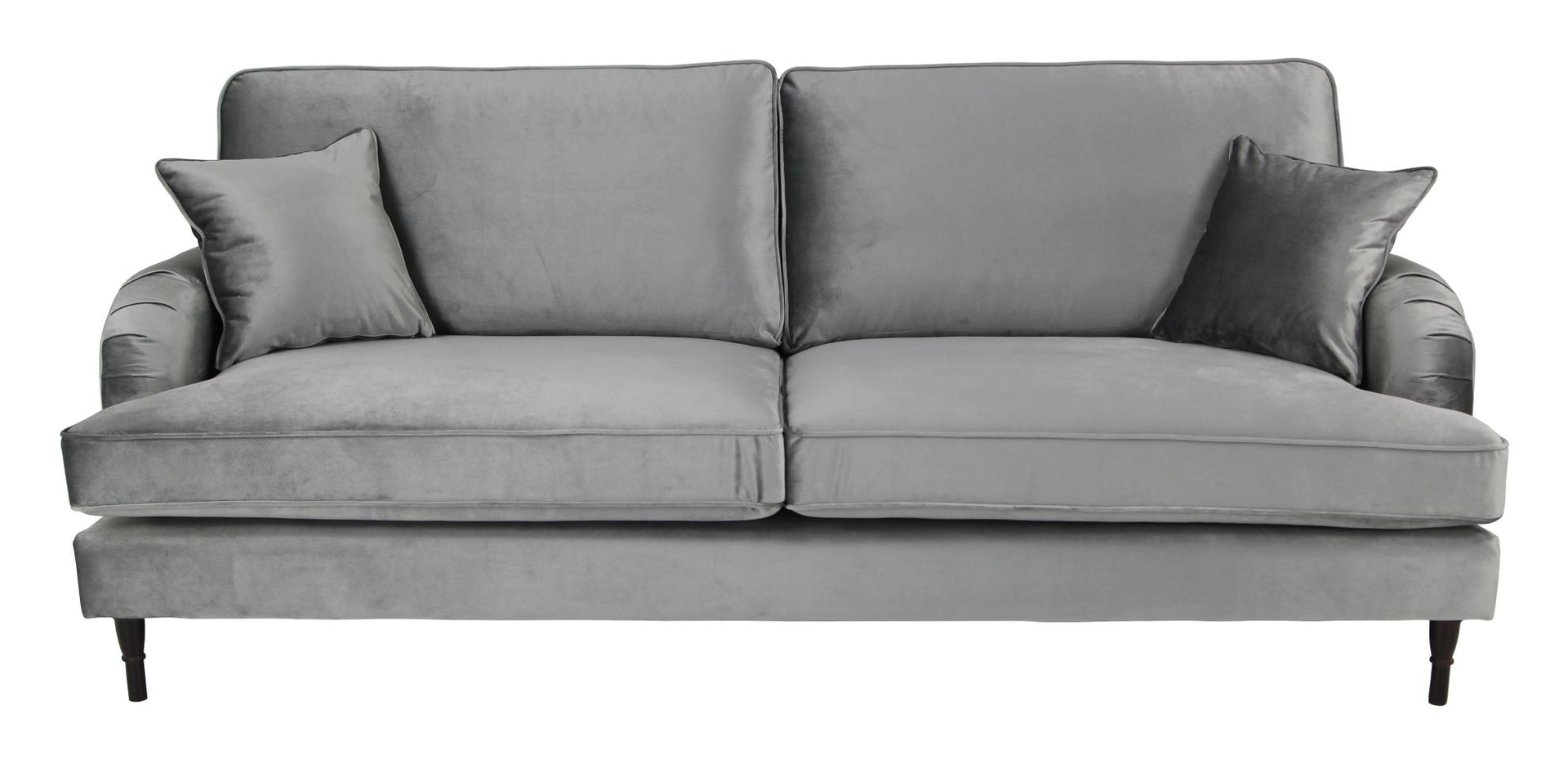 Rupert 4 Seater Sofa Velluto 18 Anthracite Grey - Furniture Story ...