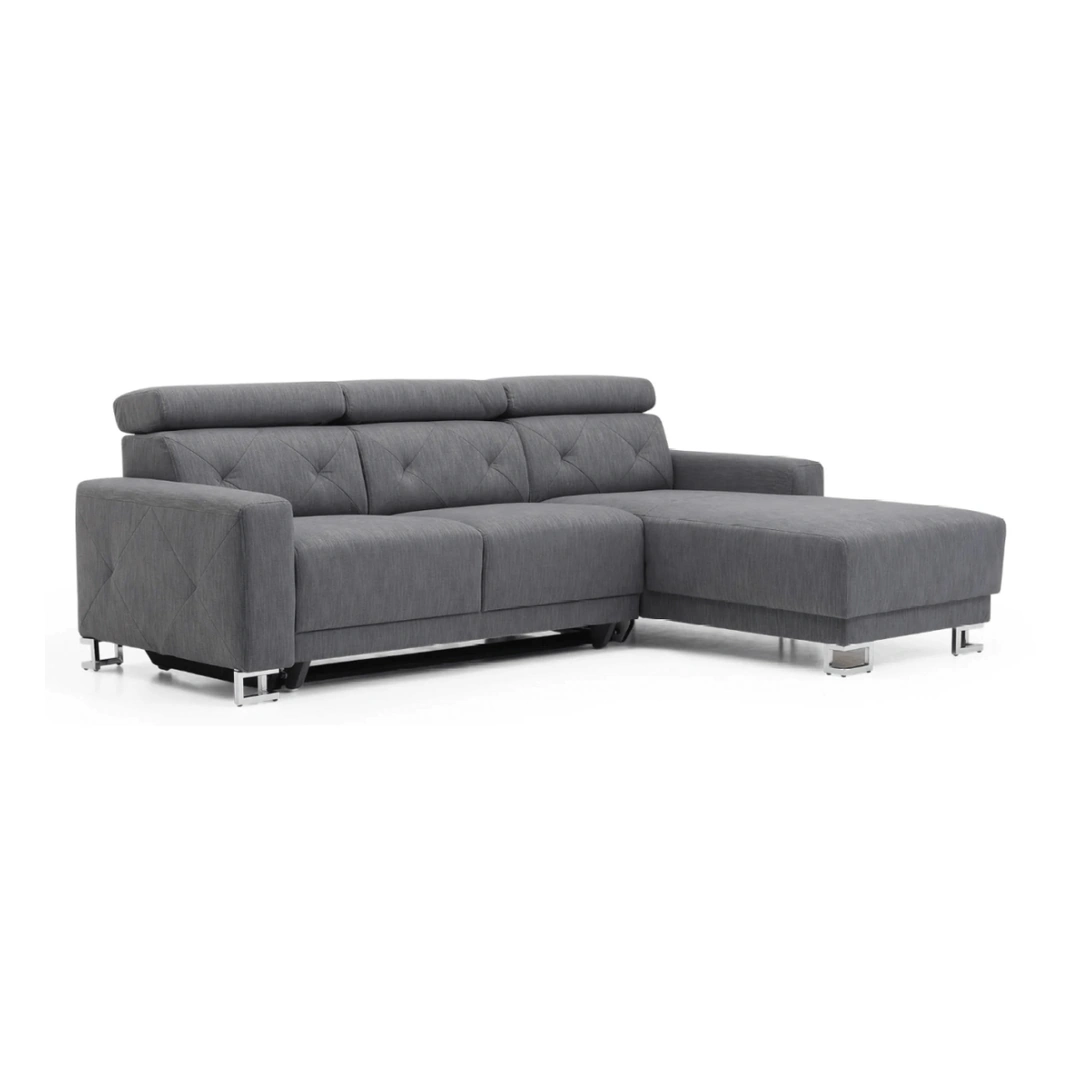 Life Corner Sofa Bed Right Dark Grey Linate 16 - Furniture Story Online ...